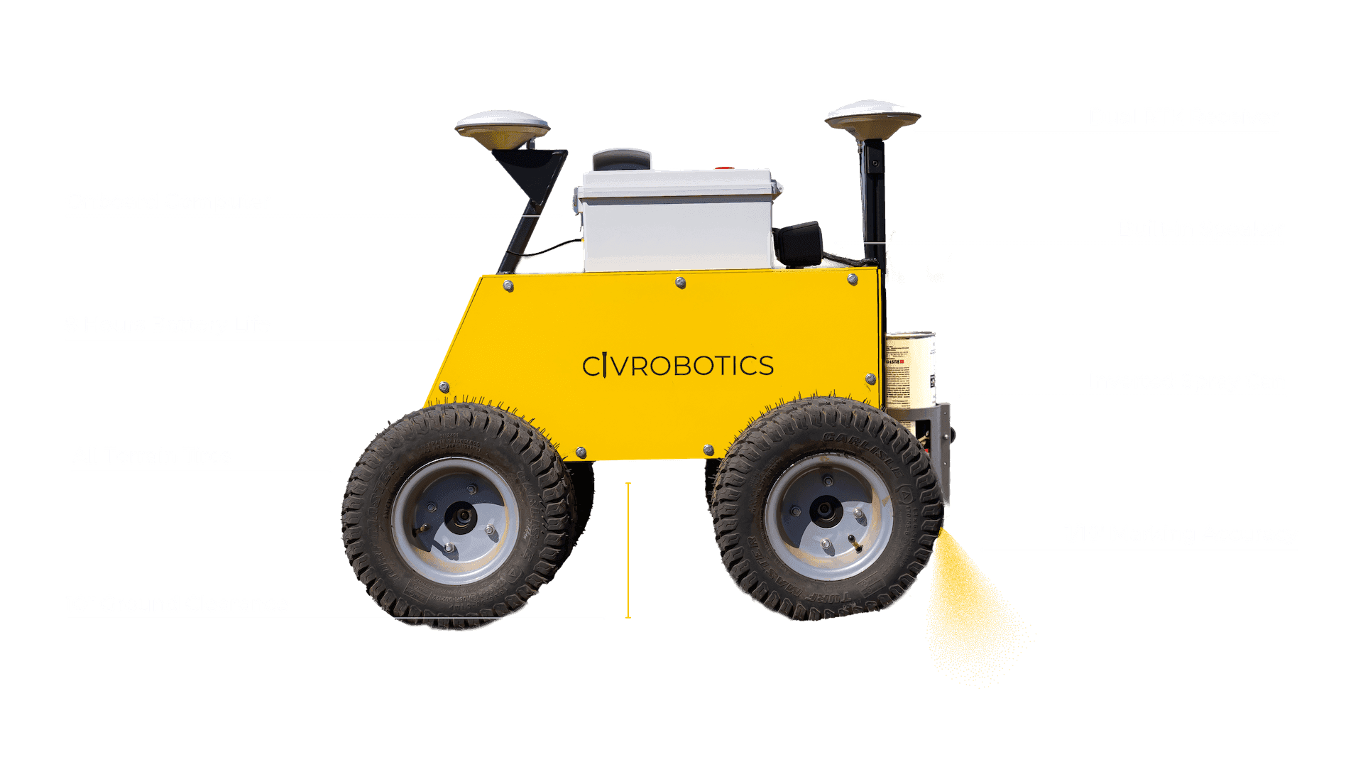CivDot Advanced Solar Layout Tool & GPS Surveying Equipment | Civ Robotics