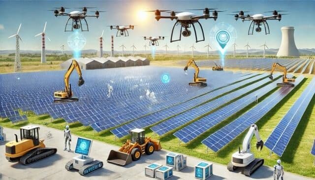 Role of Robotics in Accelerating Solar Farm Development