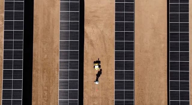 Solar Farms | Robotic construction layout solutions