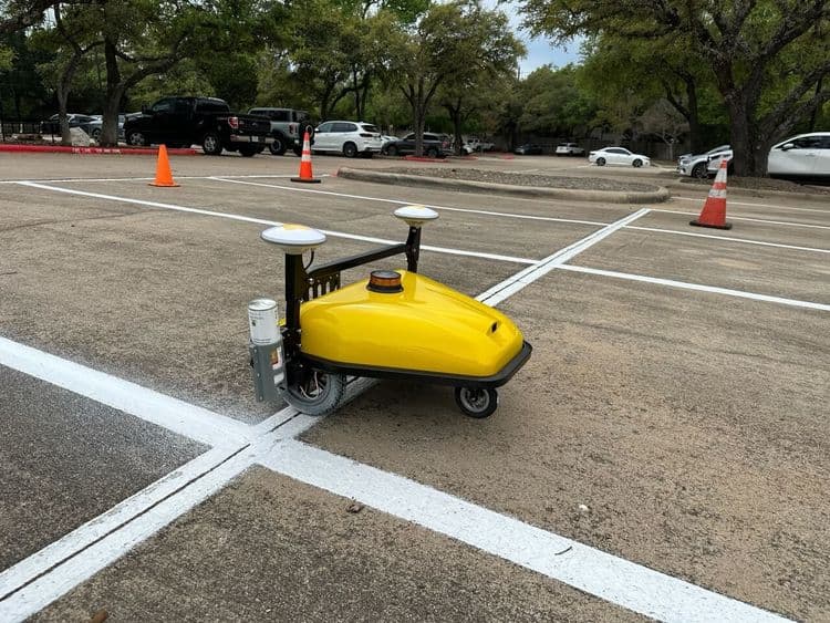 Parking Lot Layout Solutions | Construction Layout Robot | Civ Robotics