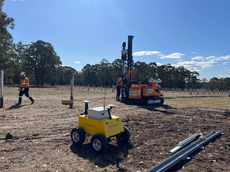 Solar Farms | Robotic construction layout solutions