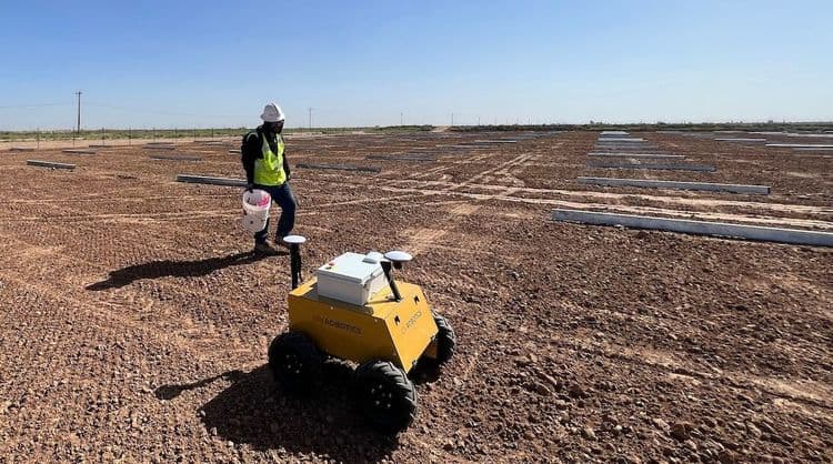 Solar Farms | Robotic construction layout solutions